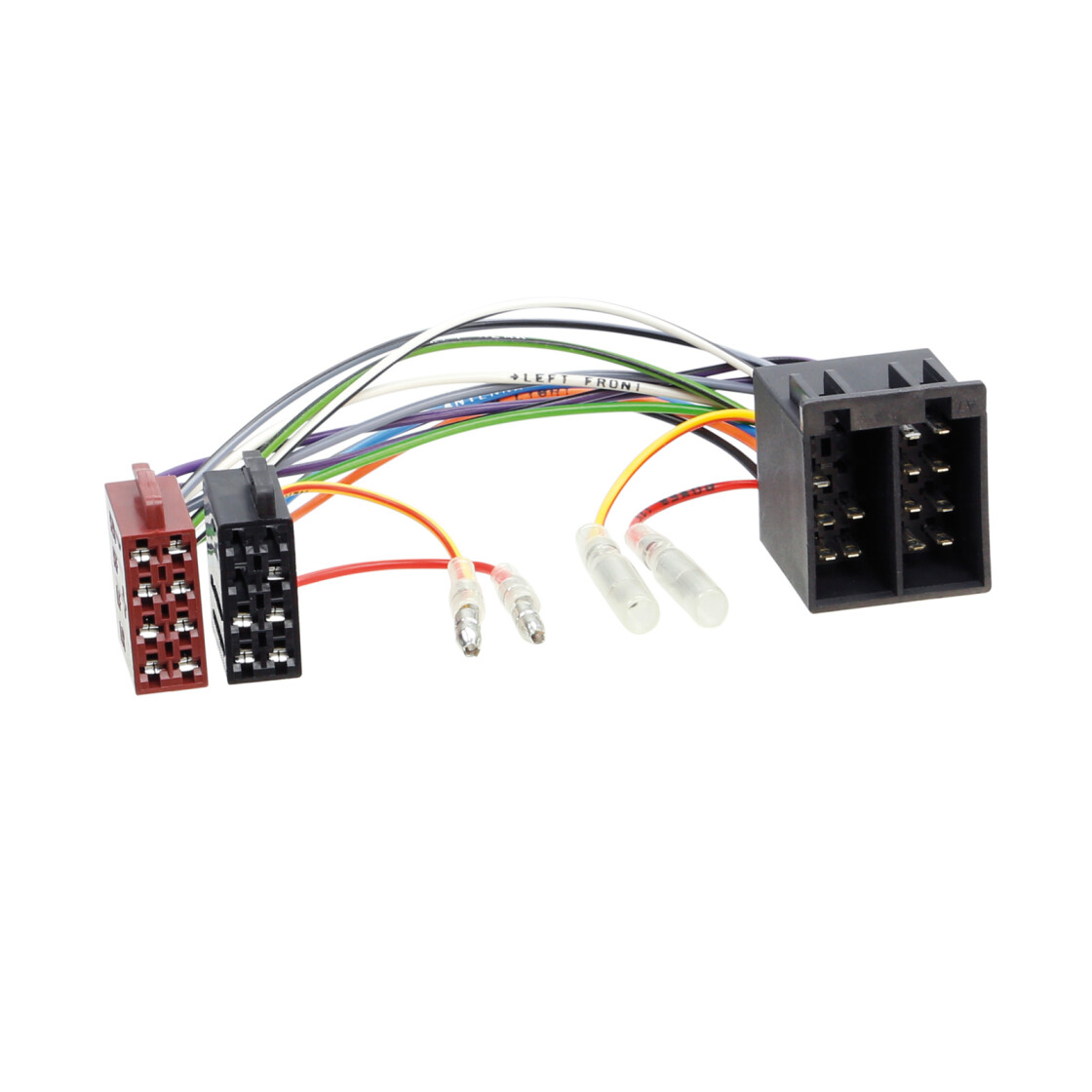 Verlängerung ISO Buchse > ISO Stecker Klemme 15/30 drehbar - Heinze E